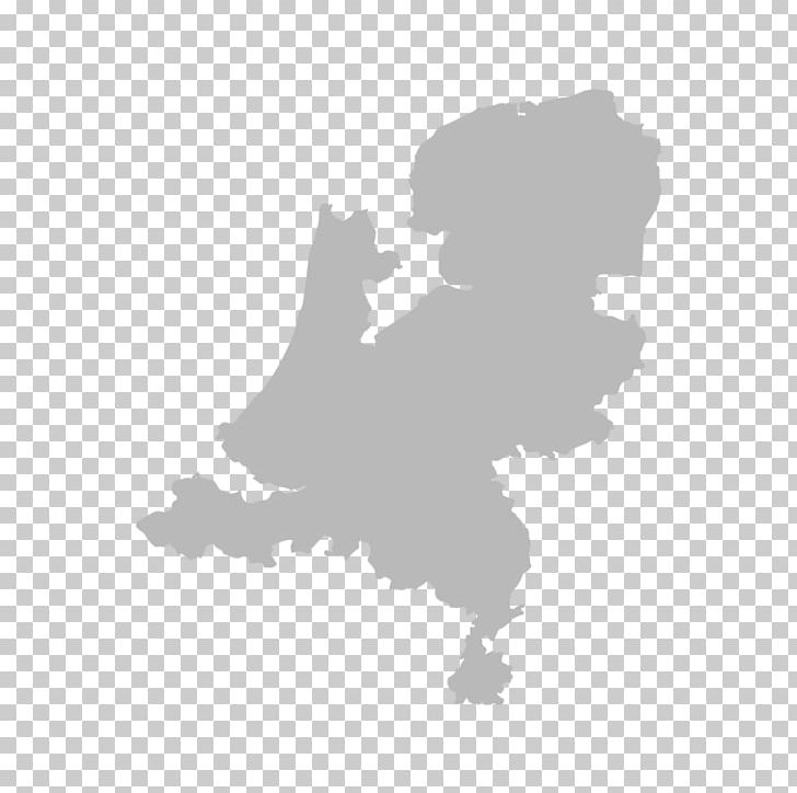 Netherlands Map PNG Clipart Black Black And White Blank Map