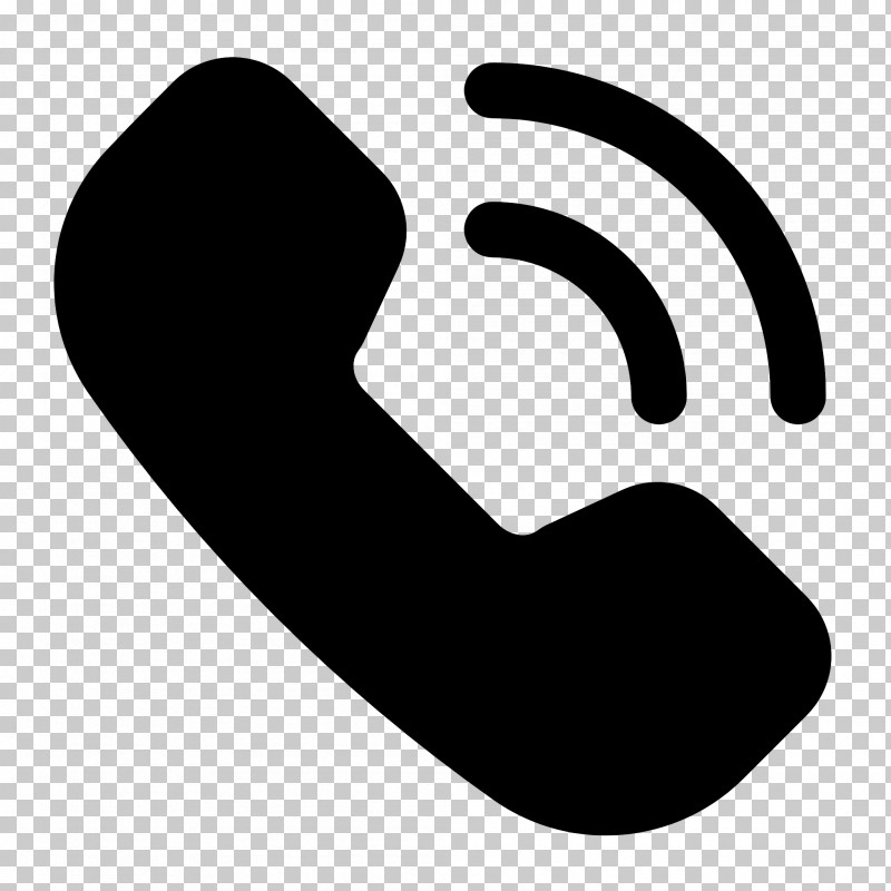 Telephone Call - Black Phone Call Communication Icon PNG, Clipart ...