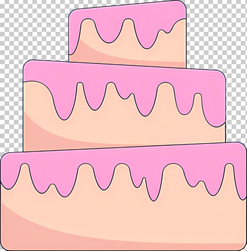 Bubble Gum - Three-Tiered Layered Cake PNG, Clipart, Bakery, Bubble Gum ...