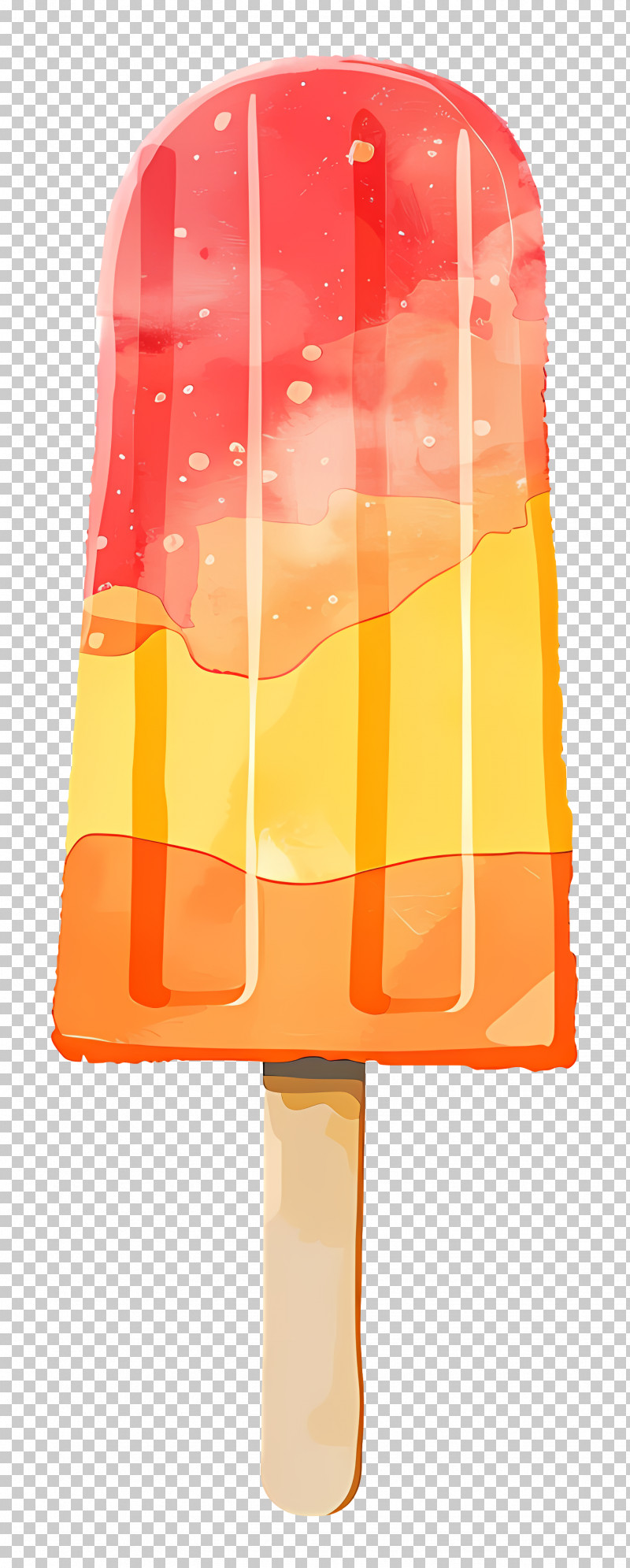 Popsicle - Popsicle In Red And Yellow Illustration PNG, Clipart, Bright ...