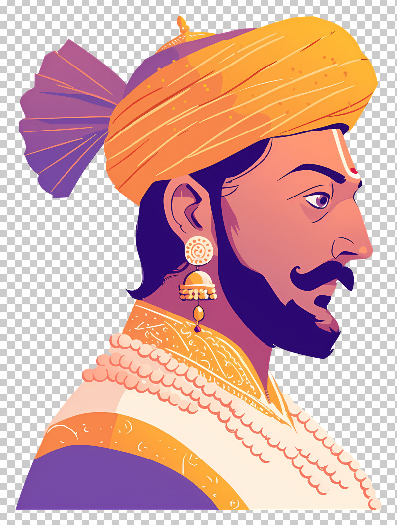 Indian King - Stylized Royal Male Character Illustration PNG, Clipart ...
