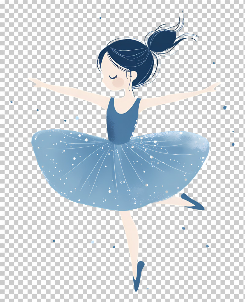 Ballet - Sparkling Ballet Girl In Blue Dress PNG, Clipart, Artistic ...