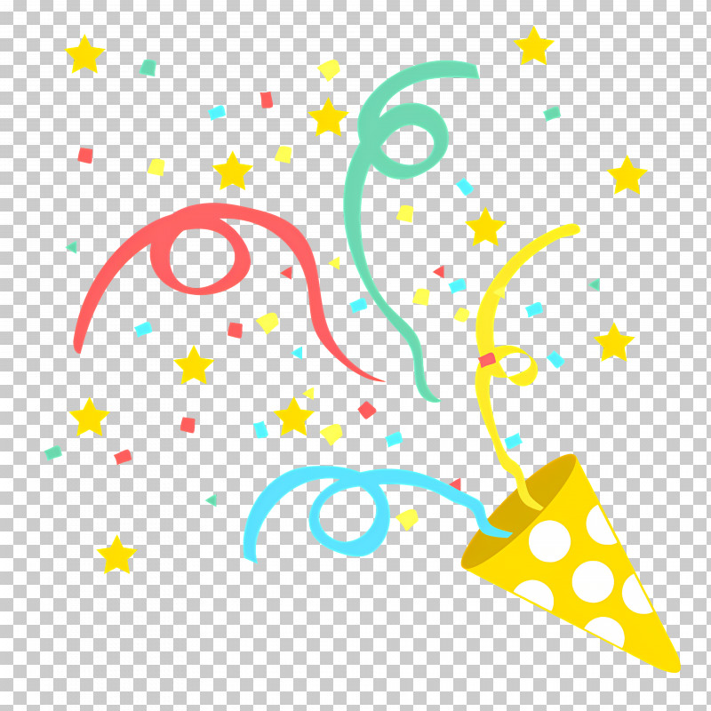 Party Popper - Confetti Popper Celebration Design PNG, Clipart ...