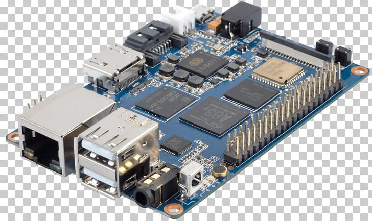 Microcontroller Banana Pi ARM Cortex-A7 Single-board Computer Computer Hardware PNG, Clipart ...