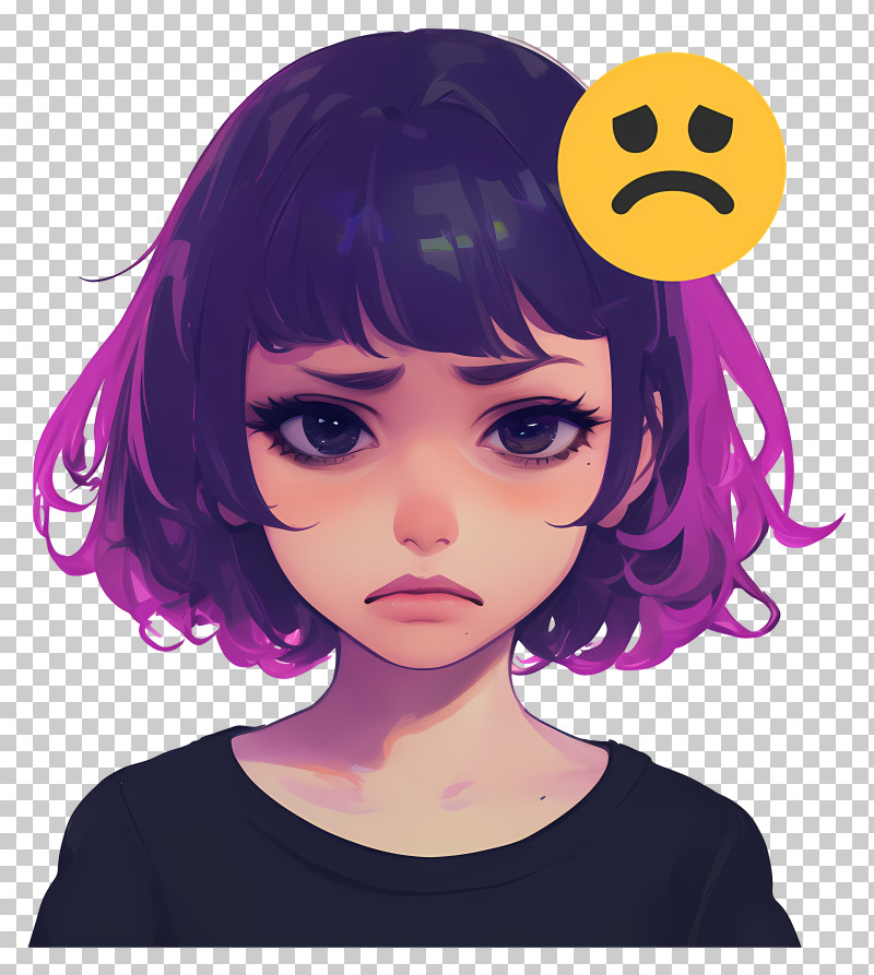 Anime Sad - Sad Anime Girl With Frown PNG, Clipart, Anime, Anime Sad ...