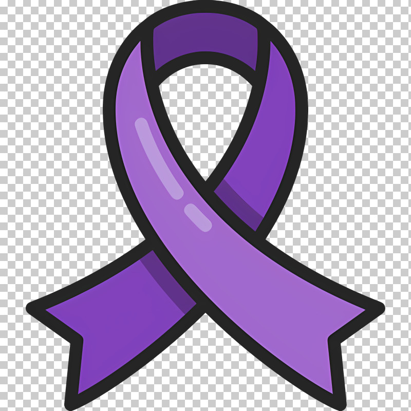Ribbon - Awareness Purple Ribbon Symbol PNG, Clipart, Advocacy Efforts ...
