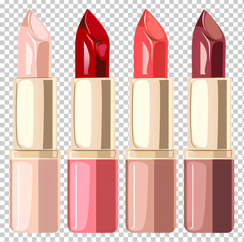 Lipsticks - Elegant Lipstick Collection In Various Shades PNG, Clipart ...