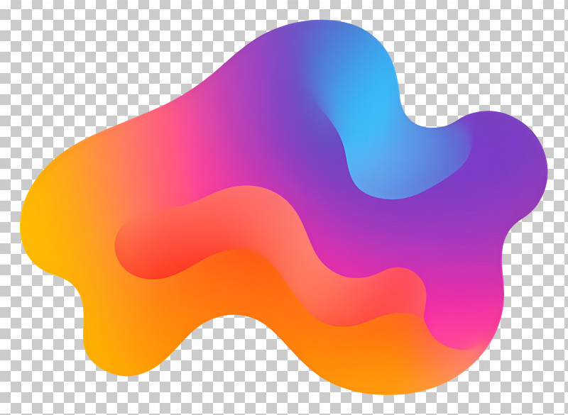 Gradient Blob - Colorful Abstract Shape With Gradient PNG, Clipart, Artistic, Blob, Colorful ...