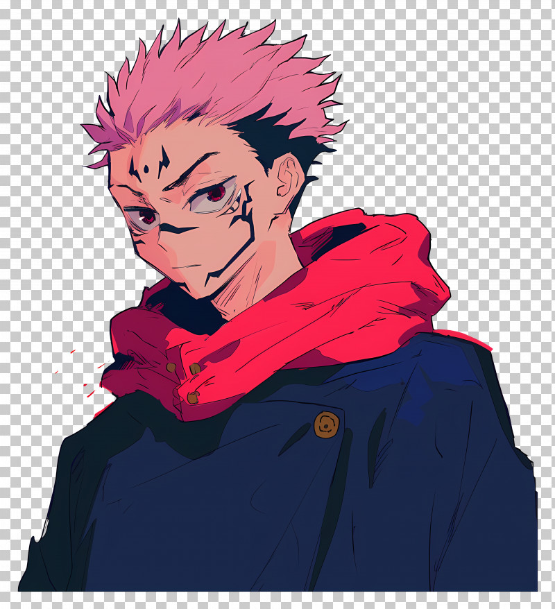Sukuna - Anime Character With Pink Hair PNG, Clipart, Animation, Anime ...