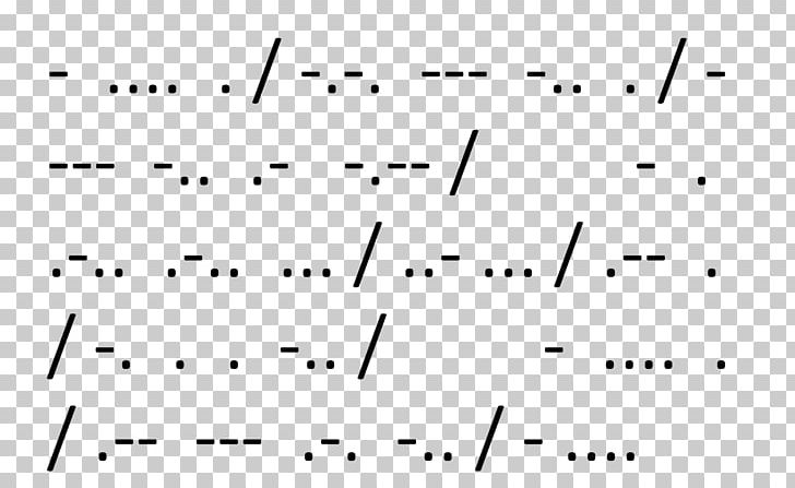 Morse Code Sentence Word Text PNG Clipart Amateur Radio License 