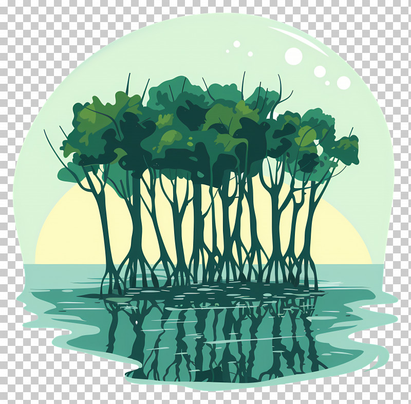Mangroves - Mangrove Trees In Water PNG, Clipart, Biodiversity ...