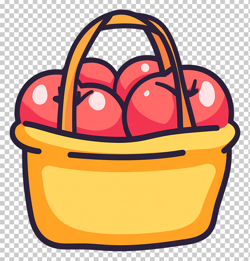Bag Of Apples - Cartoon Basket Of Apples PNG, Clipart, Abundance, Bag ...