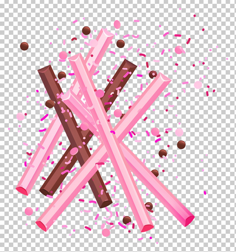 Chocolate Sticks - Chocolate And Pink Sticks PNG, Clipart, Candy ...