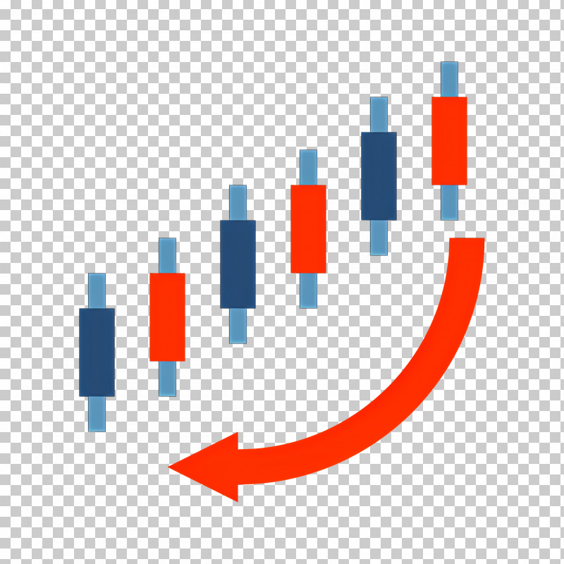Investment Down - Candlestick Chart With Upward Trend PNG, Clipart ...