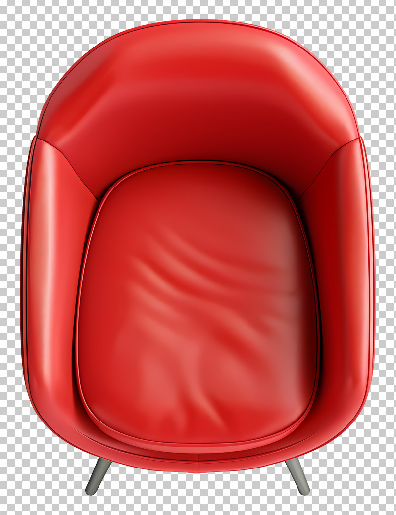 Chair Top View - Red Leather Chair Design PNG, Clipart, Chair, Chair ...