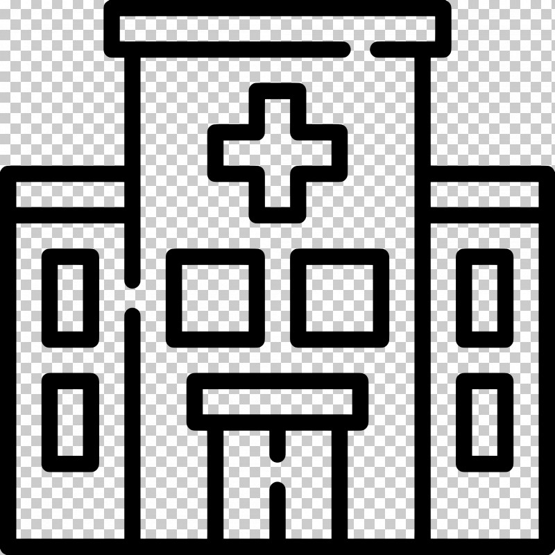 Hospital - Hospital Building Icon For Medical Usage PNG, Clipart ...