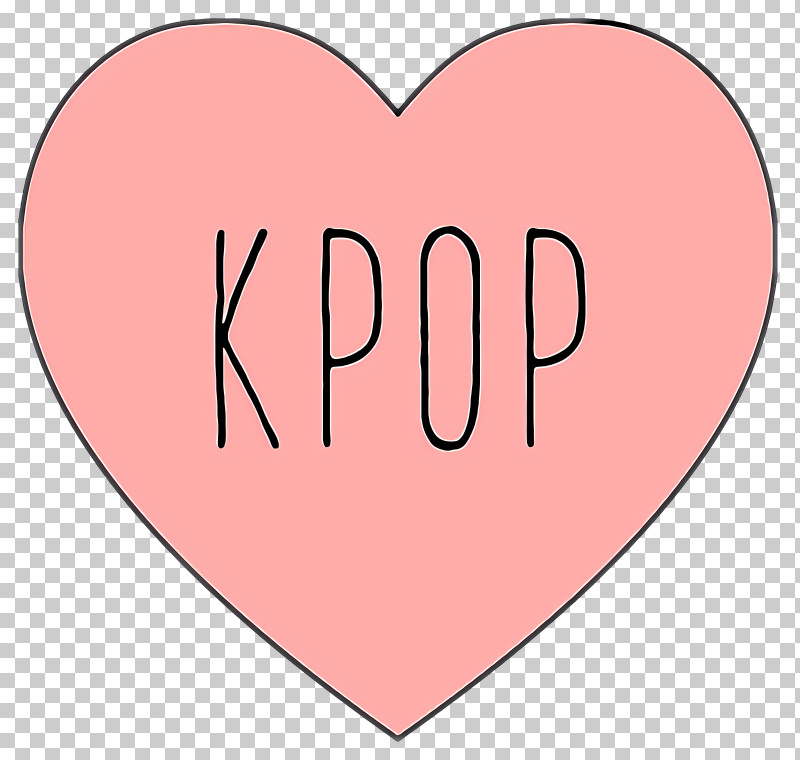 Kpop - Pink Heart KPOP Music Logo Illustration PNG, Clipart, Artistic ...
