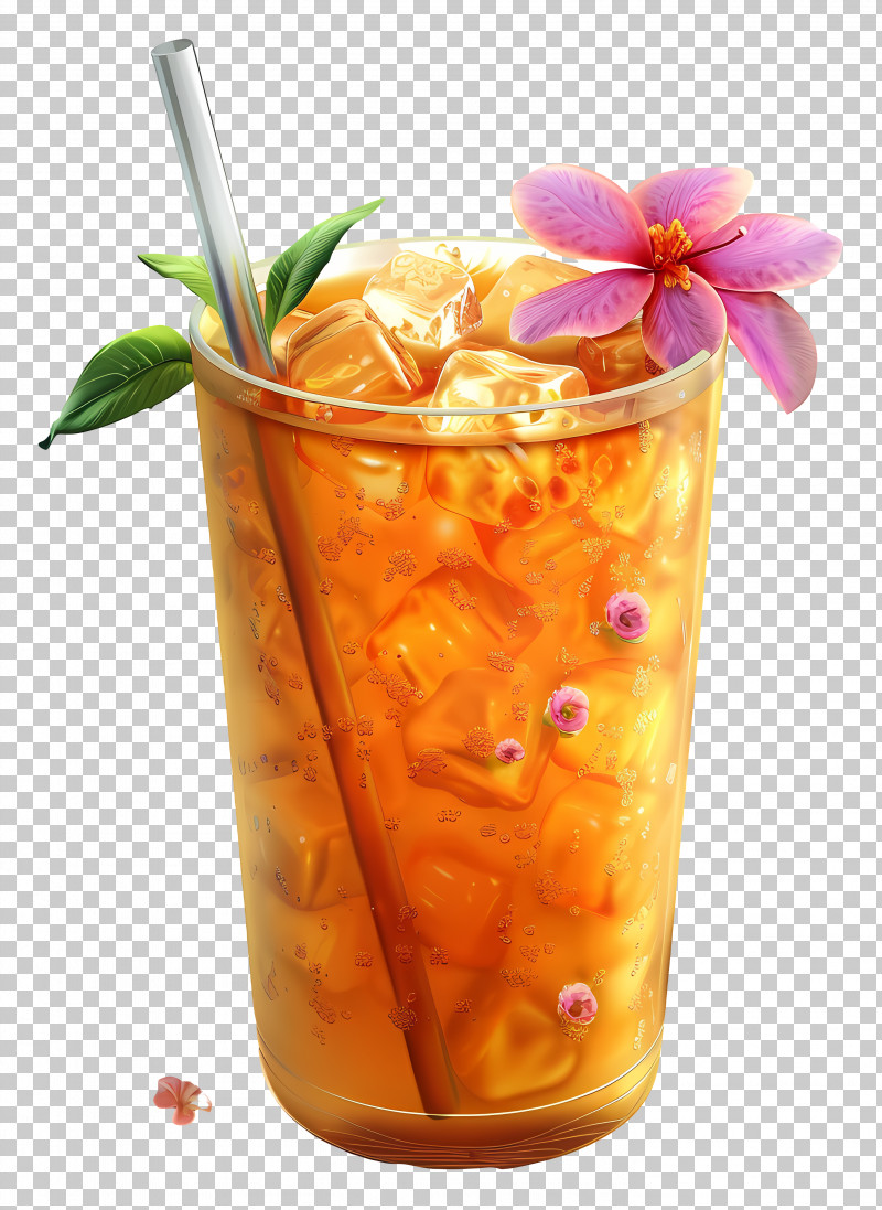 Thai Tea - Refreshing Iced Tea PNG, Clipart, Beverage, Cold, Glass, Iced Tea, Lemon Free PNG ...