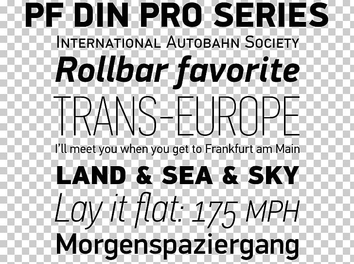 FF DIN Typeface DIN 1451 Deutsches Institut Für Normung Font PNG ...