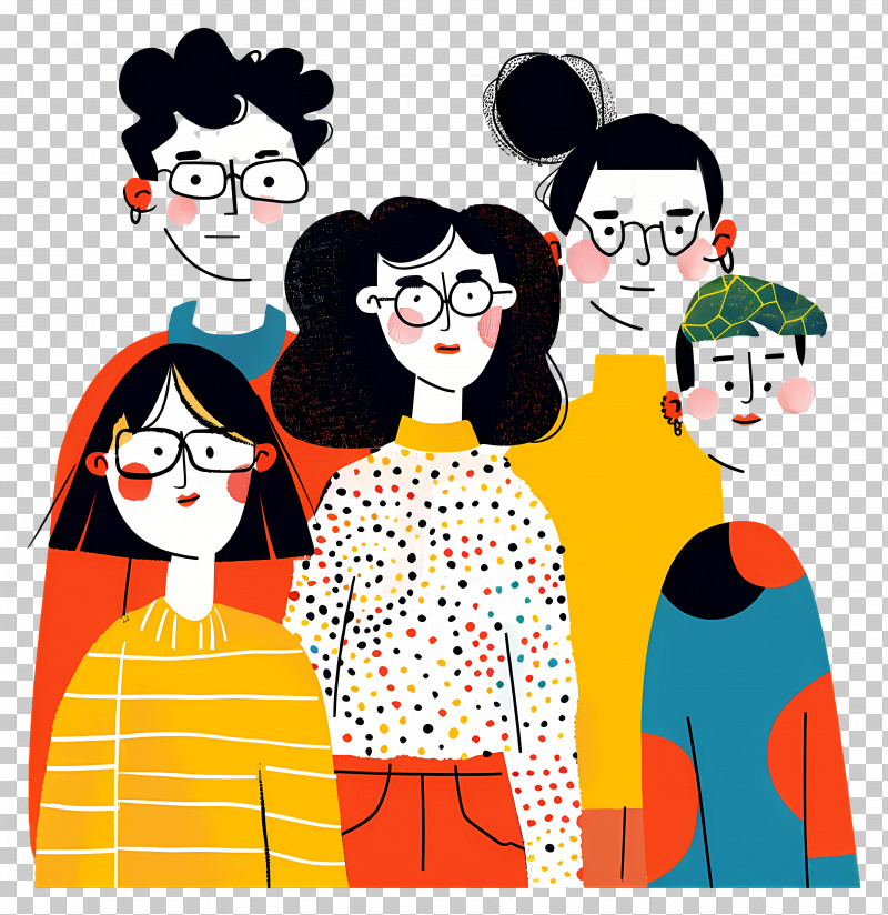 Abstract People - Group Of People Illustration PNG, Clipart, Abstract ...