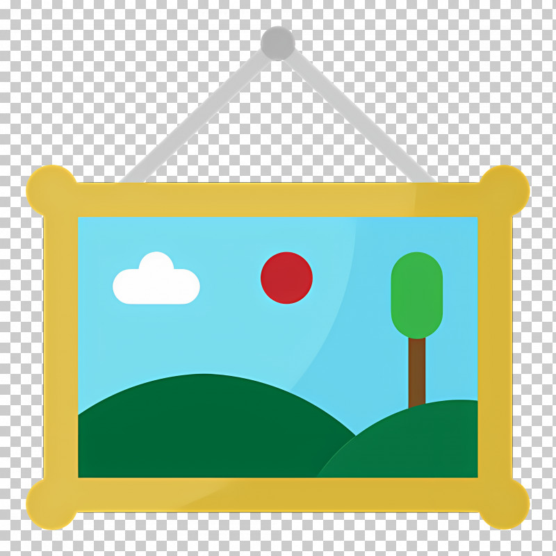 Photo Frame - Picture Frame With Landscape Art PNG, Clipart, Art, Decor ...