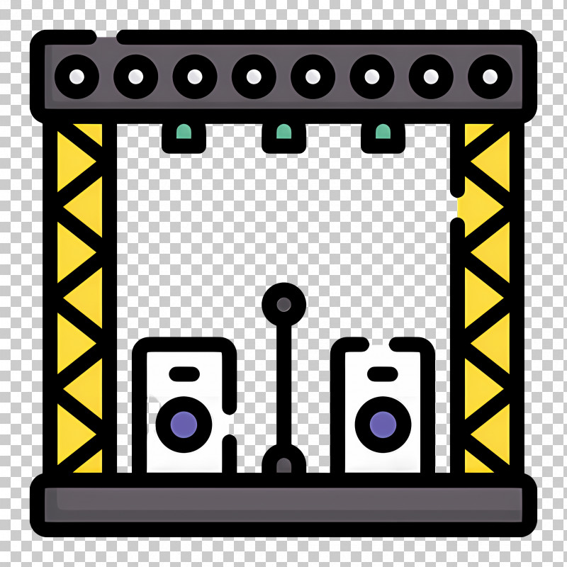 Stage Show - Stage With Speakers For Concerts And Performances PNG ...