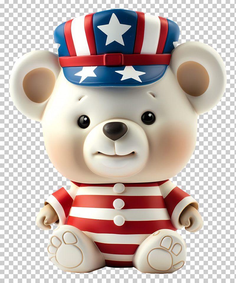 4th Of July - Patriotic Bear Toy Illustration PNG, Clipart, 4th Of July ...