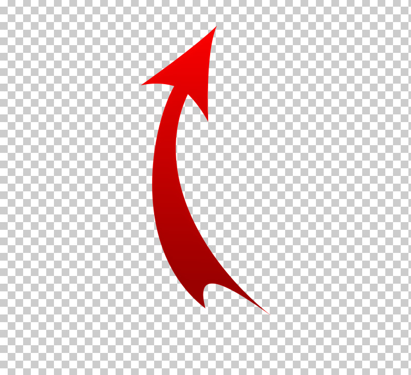 Arrow - Curved Red Upward Arrow PNG, Clipart, Arrow, Curved, Curved Red ...