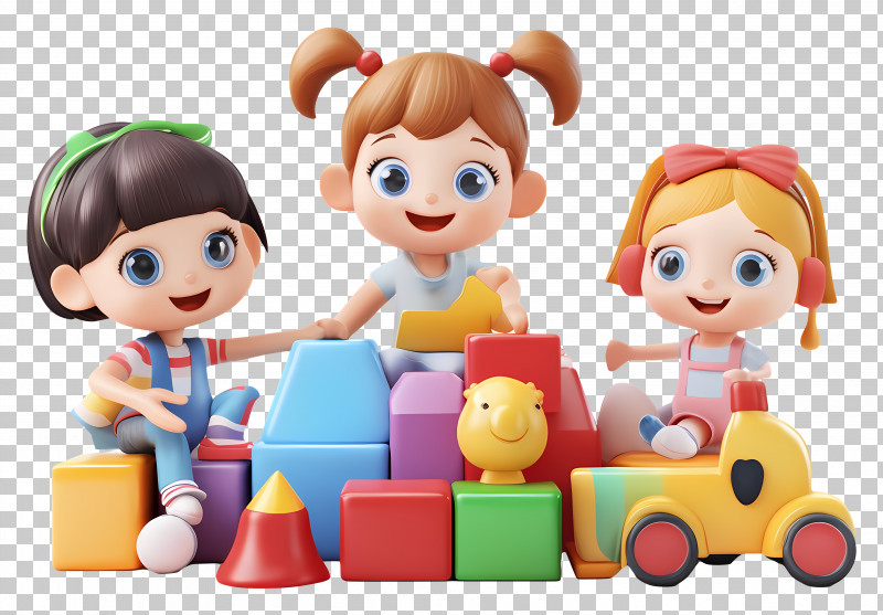Preschool - Happy Children Playing With Toys PNG, Clipart, Blocks ...