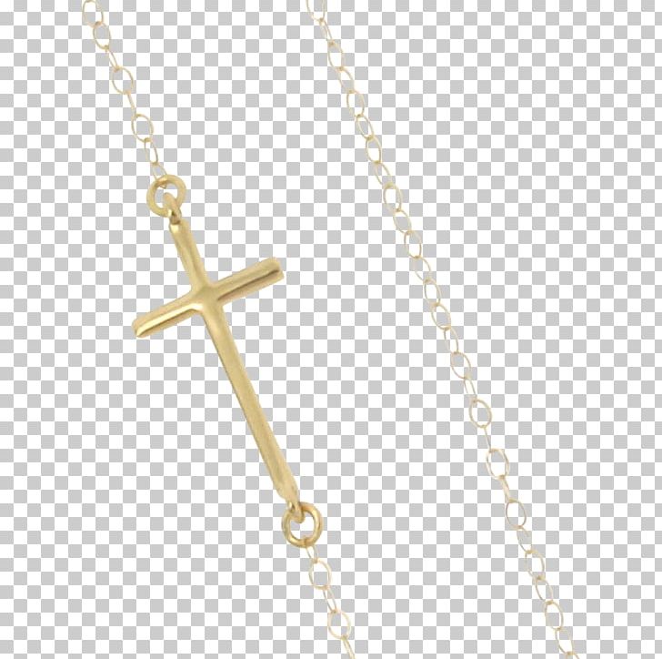 Cross Necklace Gold Charms & Pendants Pearl PNG, Clipart, Body ...