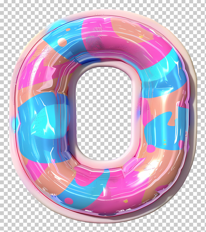 Letter O - Colorful Inflatable Ring PNG, Clipart, Float, Fun ...