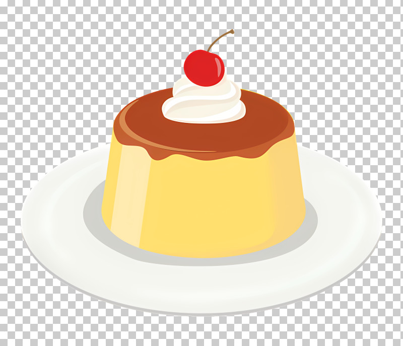 Pudding - Pudding With Cherry On Top PNG, Clipart, Cherry, Creamy ...