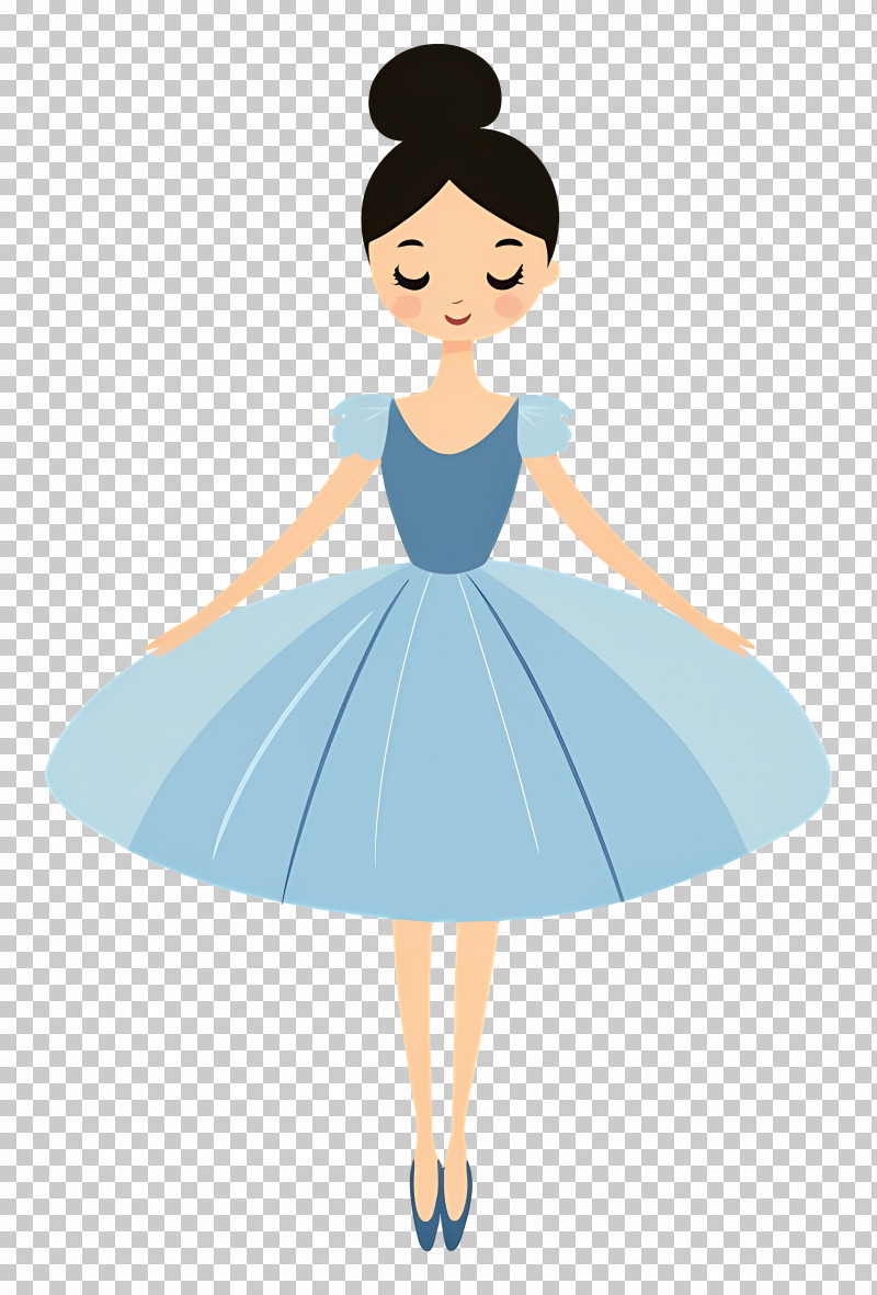 Ballet - Elegant Ballet Dancer In Blue Dress PNG, Clipart, Artistic ...