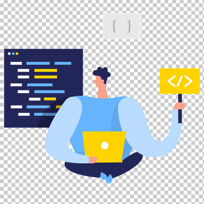 Programmer - Programmer With Laptop And Code PNG, Clipart, Code, Coding, Development, Laptop ...