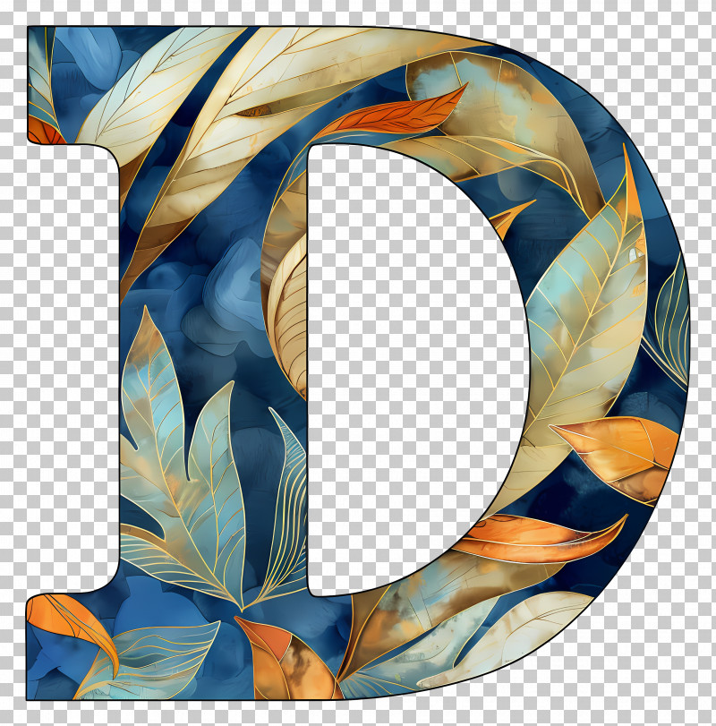 Letter D - Decorative Floral Letter D PNG, Clipart, Alphabet, Art, Decorative, Design, Floral ...