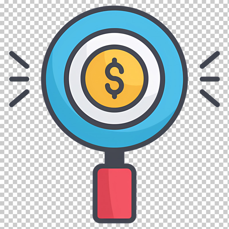 Investment Research - Magnifying Lens With Dollar Symbol Icon PNG ...