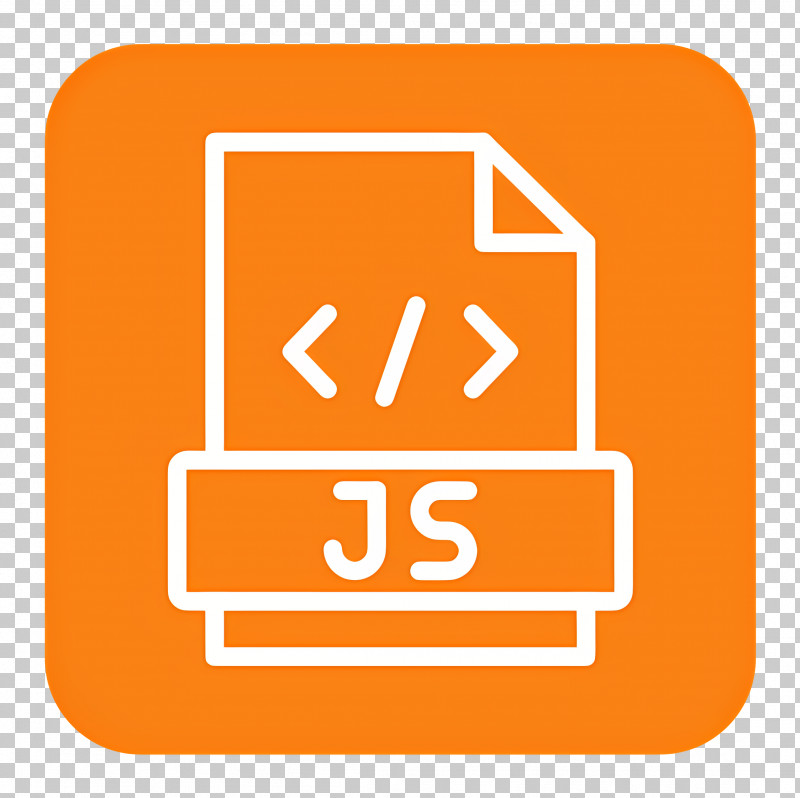 Javascript - Orange JS File Icon With Code Symbol PNG, Clipart, Code, Development, File ...