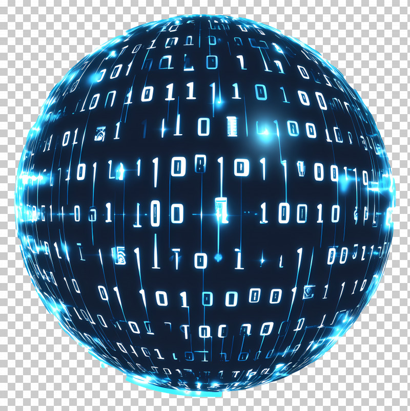 Data Corruption - Binary Sphere With Digital Code PNG, Clipart, Binary Sphere, Code, Data, Data ...