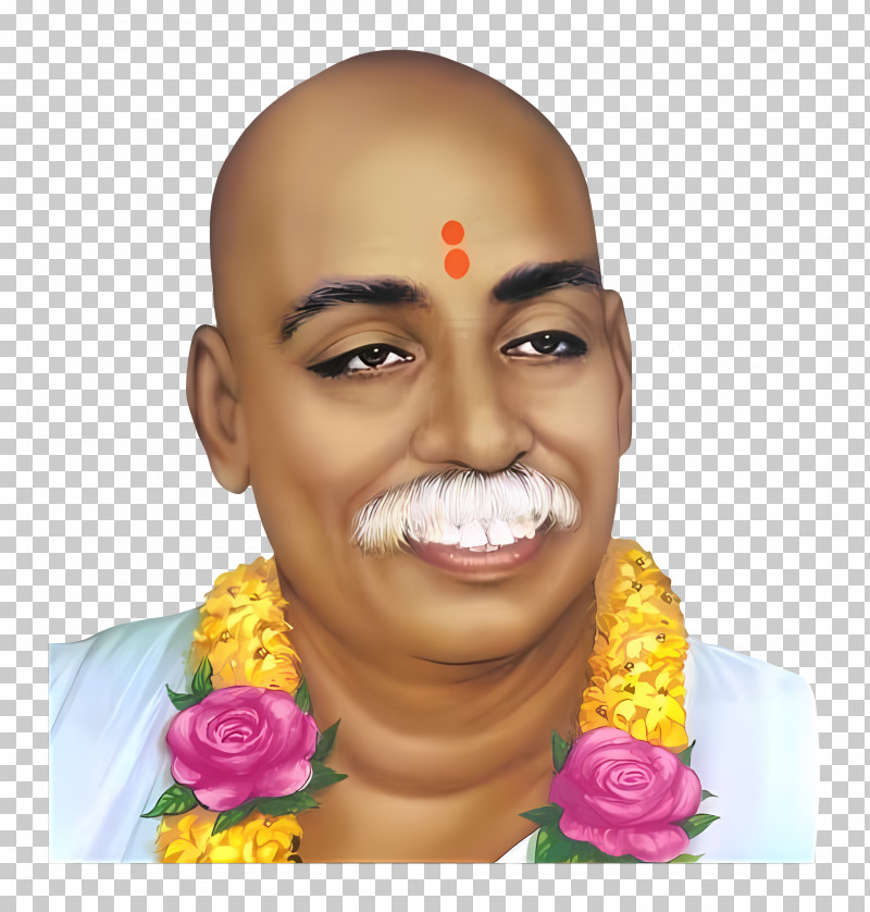Tukdoji Maharaj - Smiling Man With Garland PNG, Clipart, Culture ...