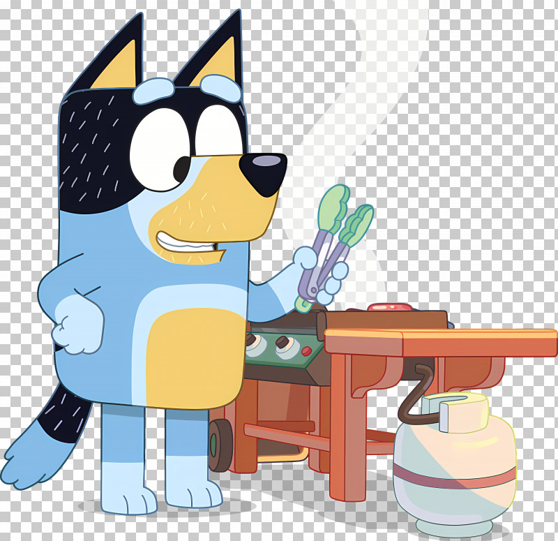 Bluey Cartoon - Cartoon Dog At BBQ PNG, Clipart, Animation, Bbq, Bluey ...