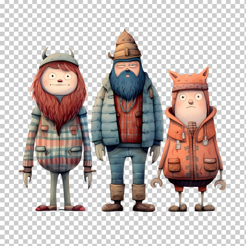 Winter Costume Animal - Cartoon Characters PNG, Clipart, Cartoon ...