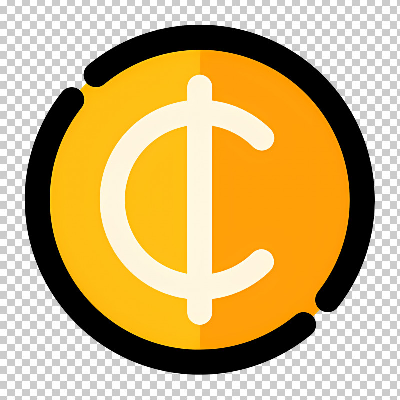 Cent Symbol - Golden Currency Coin With Symbol PNG, Clipart, Banking ...