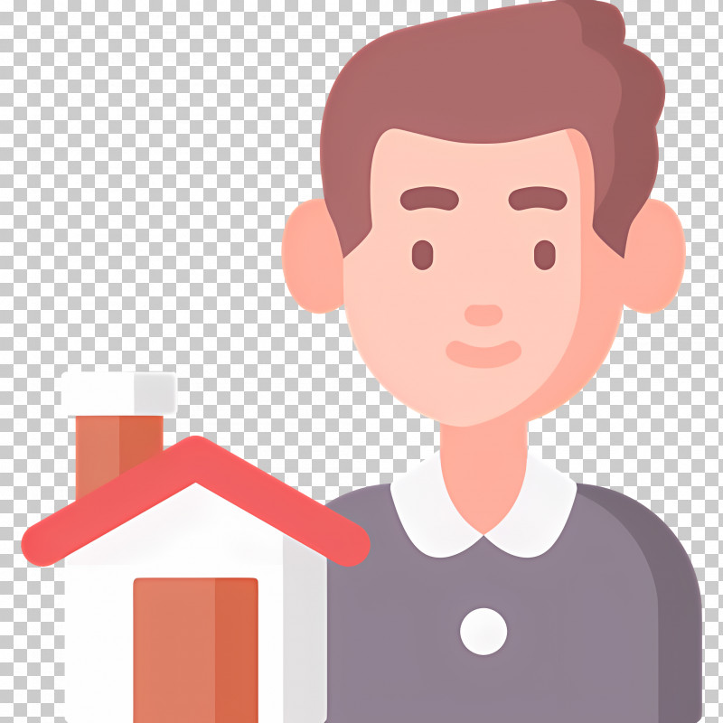 Salesperson - Illustration Of Person With House Icon PNG, Clipart ...