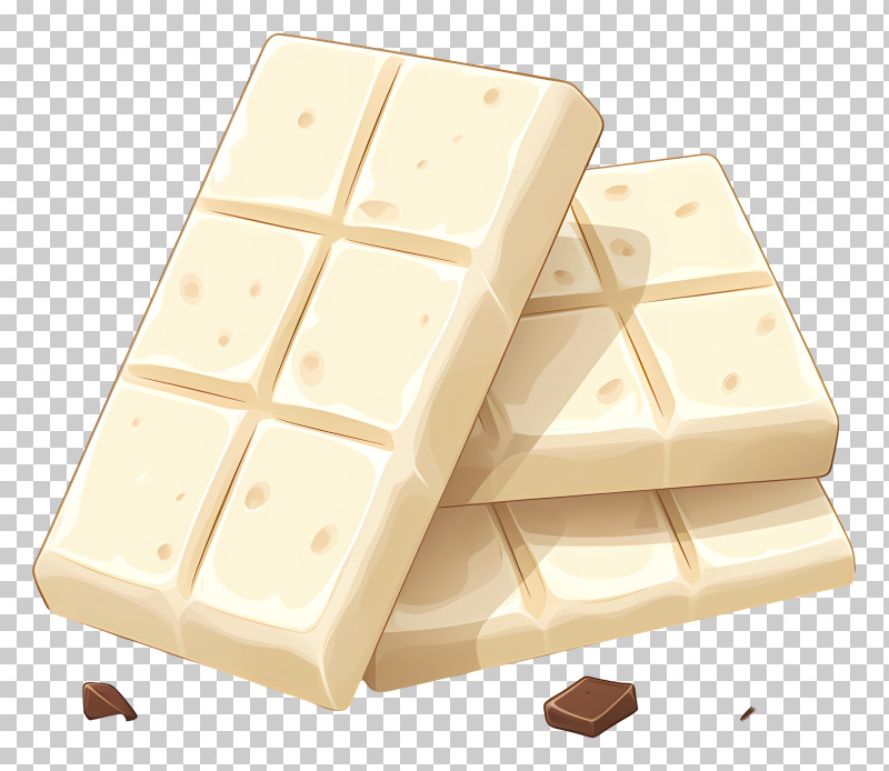 White Chocolate - White Chocolate Pieces With Smooth Texture PNG ...
