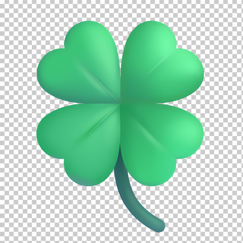 Four Leaf Clover Emoji - Green Four-leaf Clover PNG, Clipart, Four Leaf Clover, Four Leaf Clover ...