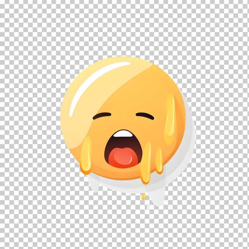 Crying Face Emoji - Melting Tired Emoji Illustration PNG, Clipart ...