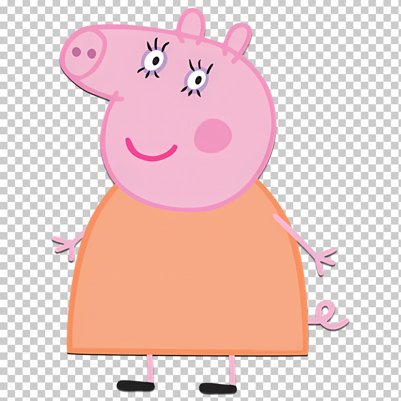 Peppa Pig - Pink Cartoon Pig Character PNG, Clipart, Animated Pig ...