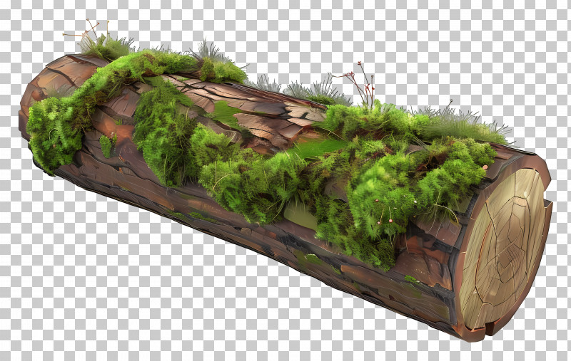 Mossy Log - Moss-Covered Log PNG, Clipart, Decay, Forest, Green, Log ...