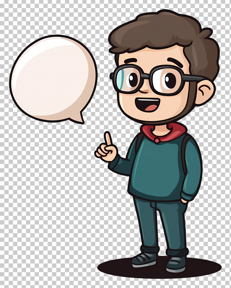 Callout - Cartoon Boy With Glasses And Speech Bubble PNG, Clipart ... Callout - Cartoon Boy With Glasses And Speech Bubble PNG, Clipart ...