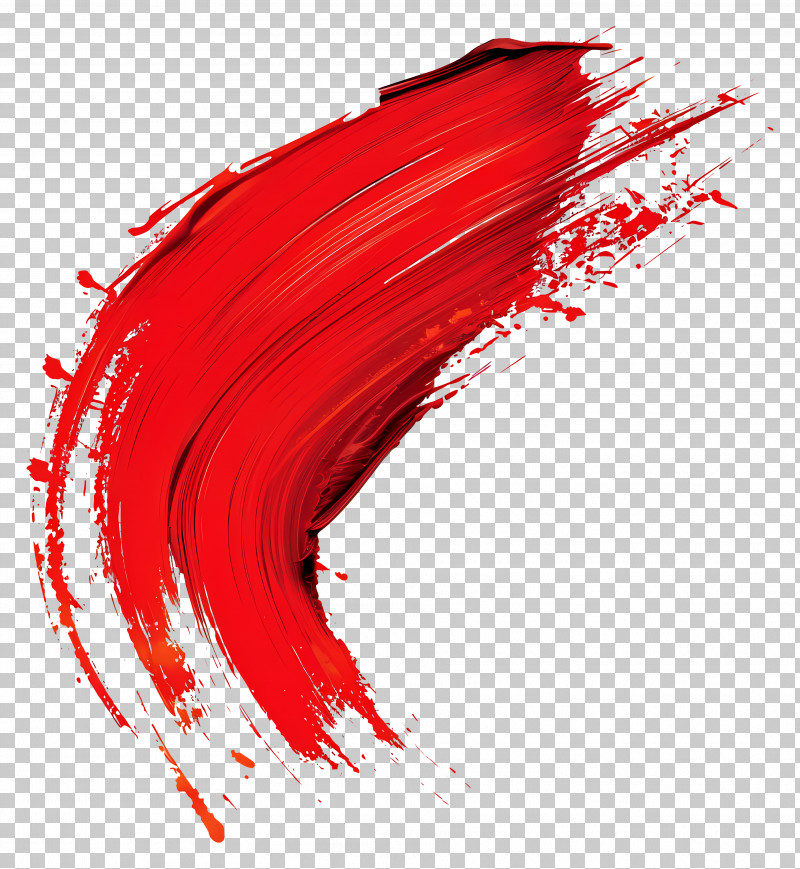 Red Paint Brush Stroke - Dynamic Red Paint Stroke Effect PNG, Clipart, Abstract Art, Art ...